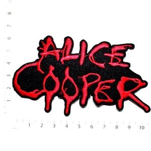 Accessories | Alice Cooper Iron On Patch Band Patches Diy Rock | Poshmark